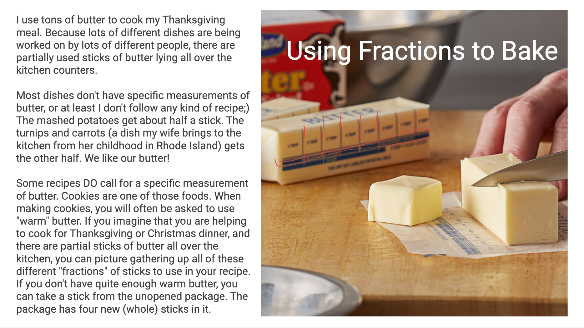 Buttery Batch of Math Cookies – The Captain of Class