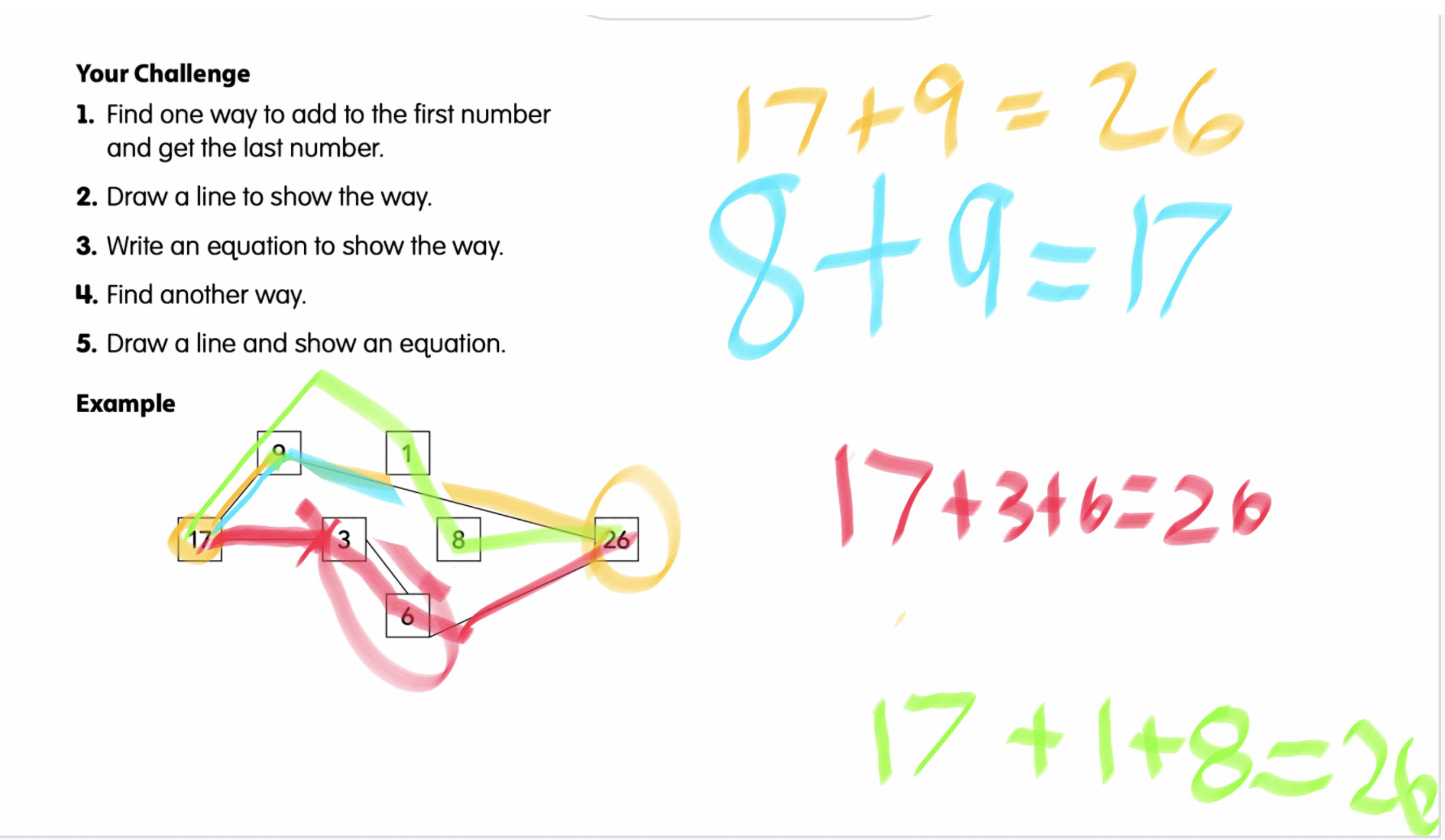Making Math Connections: 1st Grade Double-Digit Addition – The Captain ...